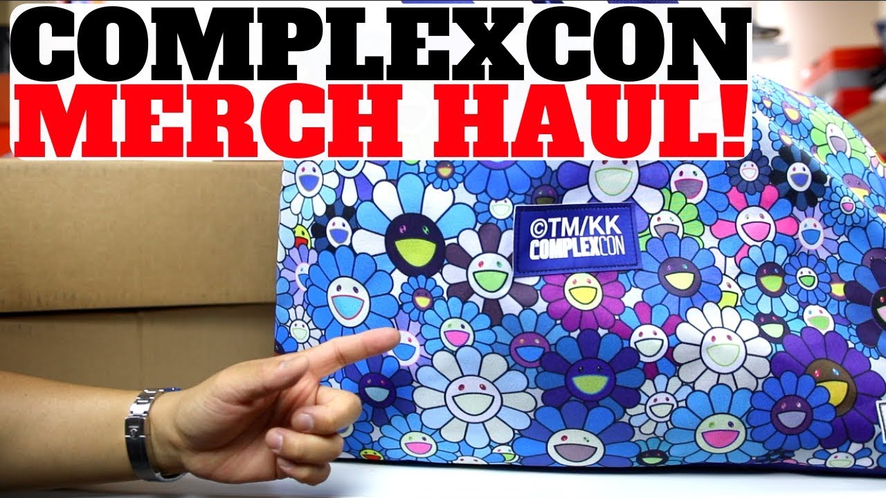 COMPLEXCON 2018 Entire Merch Haul!