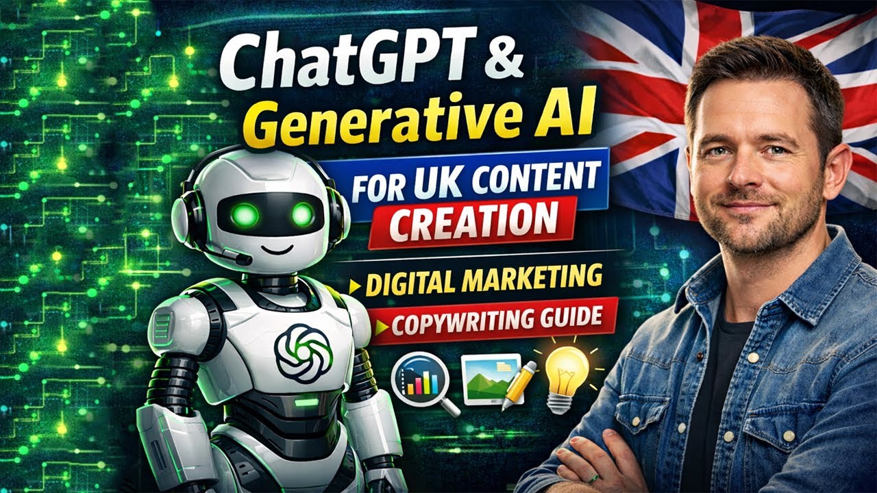 ChatGPT & Generative AI for UK Content Creation Digital Marketing and Copywriting Guide