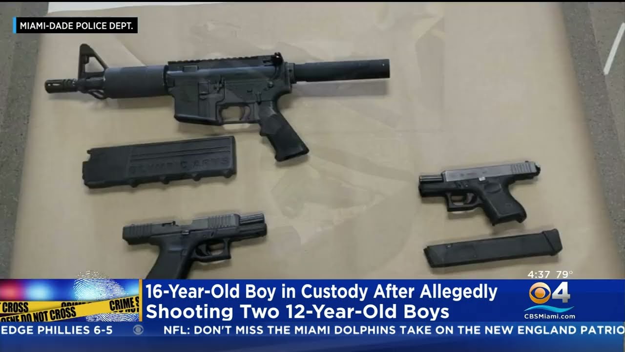 16-Year-Old Arrested For Allegedly Shooting Two 12-Year-Olds In NW Miami-Dade