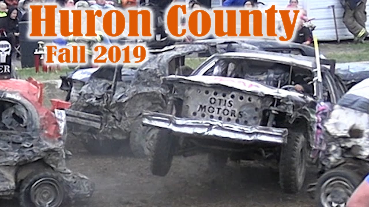 FLASHBACK - Huron County Fall Demolition Derby 2019 (All Heats)