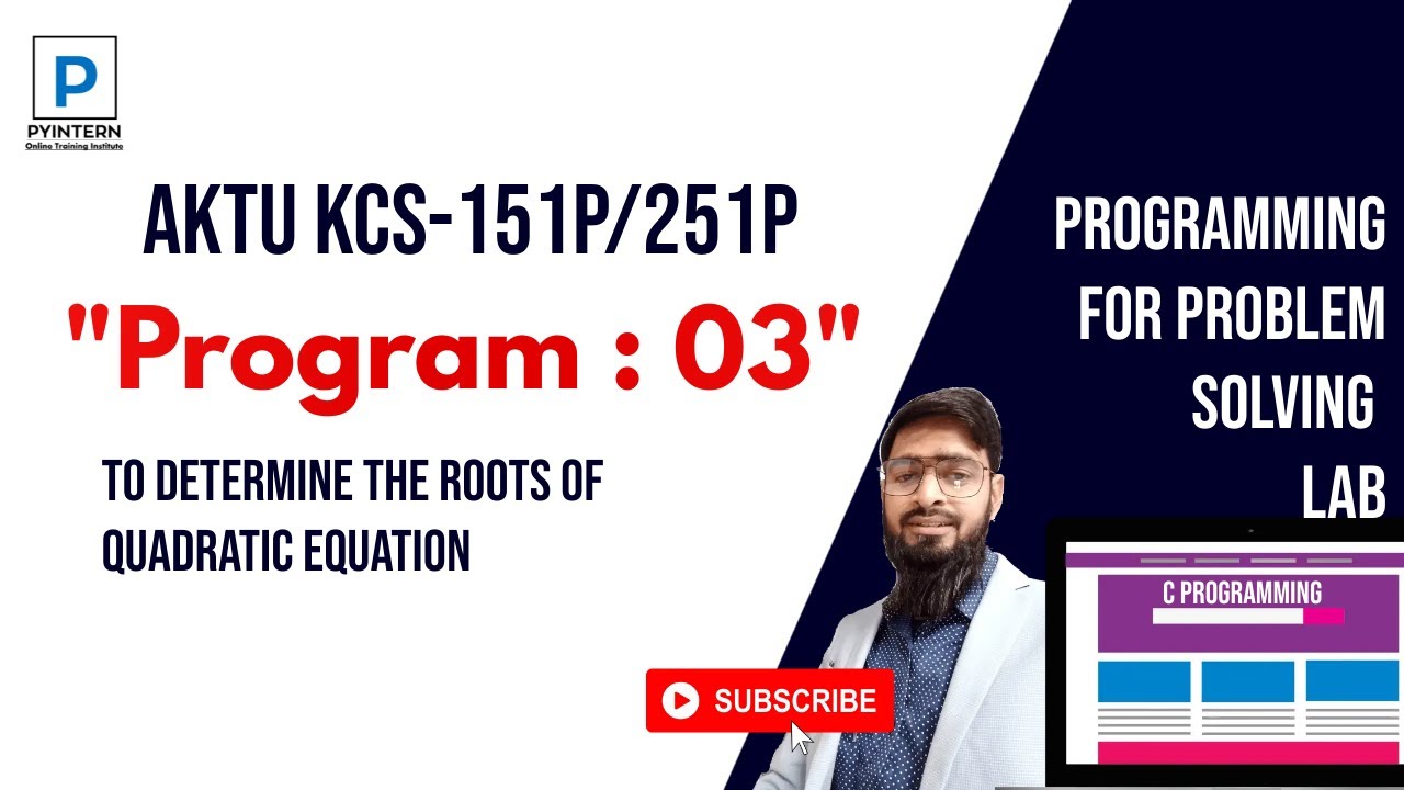 Programming for Problem Solving Lab 03