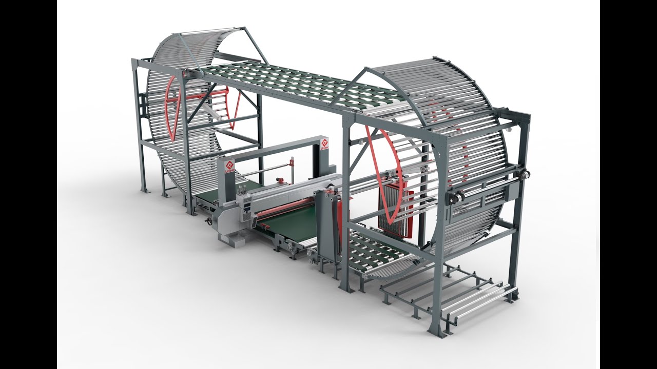 LOOPER  Horizontal Foam Cutting Machine 30m