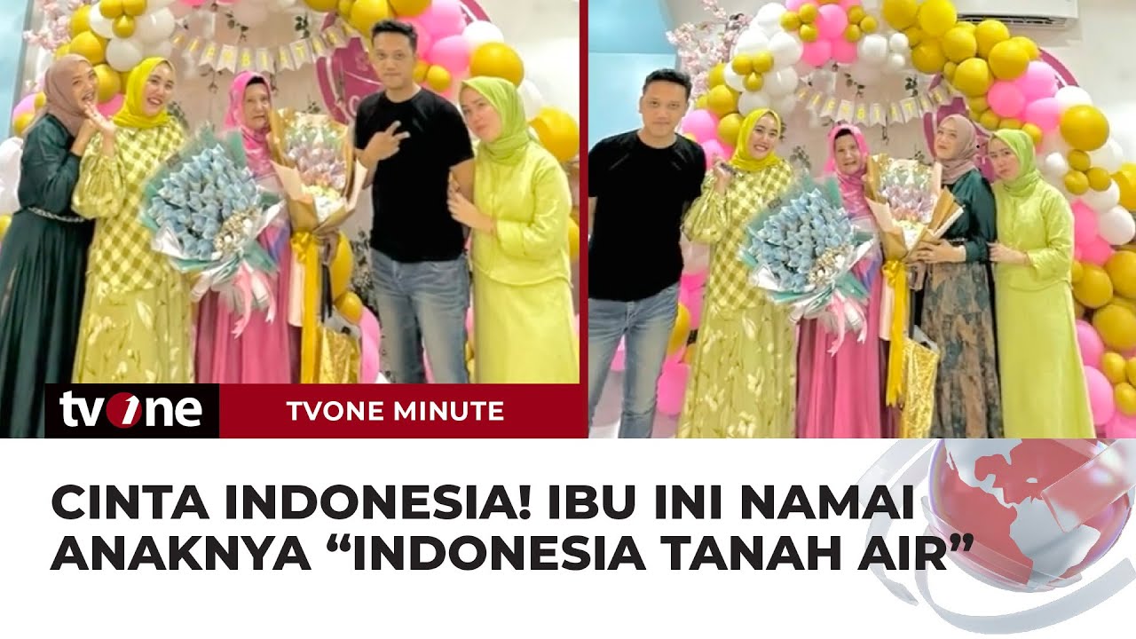 Unik! Ibu Ini Beri Nama Keempat Anaknya “Indonesia Tanah Air” | tvOne Minute
