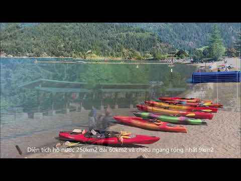 Harrison Hot Springs Resort BC| Khu nghỉ mát khoáng nóng thiên nhiên đẹp long lanh vào mùa hè