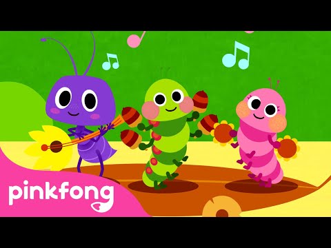 🎸Le Rock des Insectes | Chanson des Insectes | Pinkfong, Bébé Requin ! Chansons pour Enfants