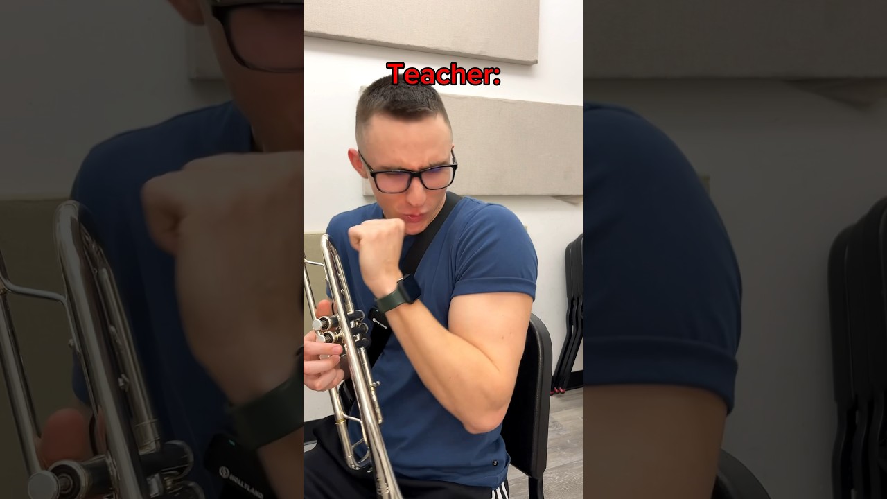 How to sight read in 42 seconds #musician #trumpet #band #marchingband #brass