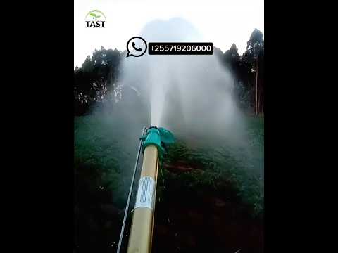 irrigation system in farming_yuzuak Jet 50 rain gun sprinkler#kilimo #irrigation #tast agricultural