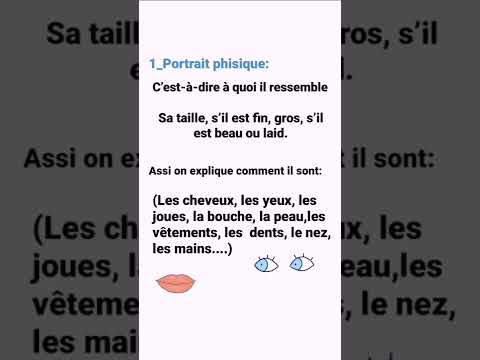 portrait moral et phisique