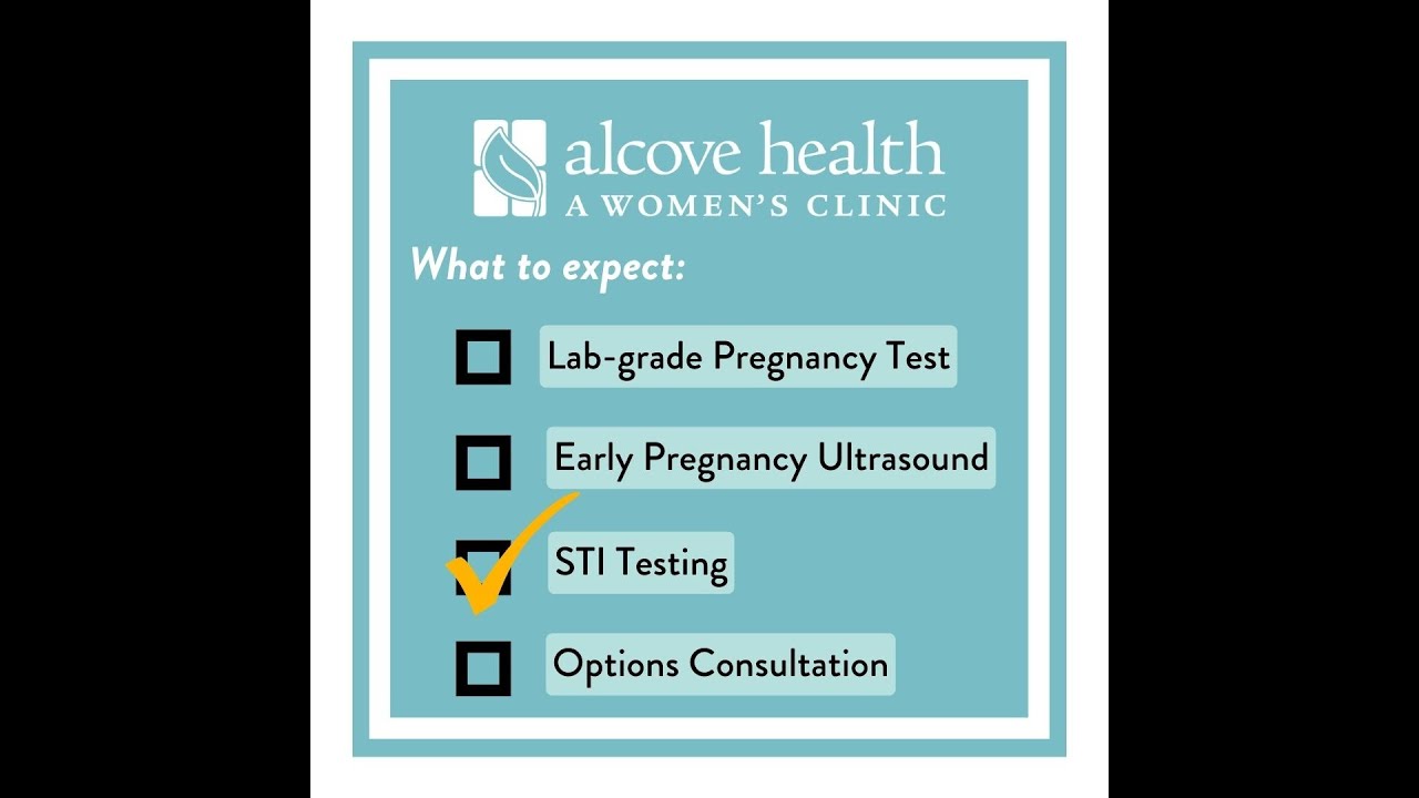 What to Expect: Free STI Testing (Alcove Health Women's Clinic)
