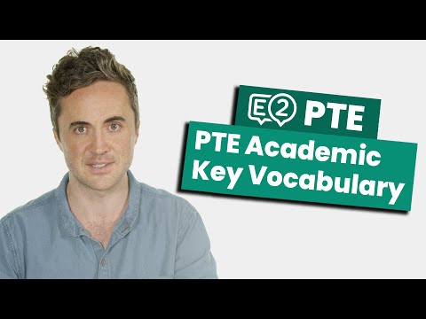 PTE Academic Key Vocabulary: Technology