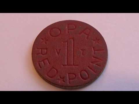 OPA Red Point V1T Coin