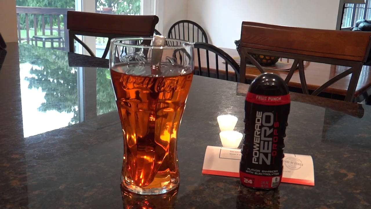 Powerade Zero Drops: Review