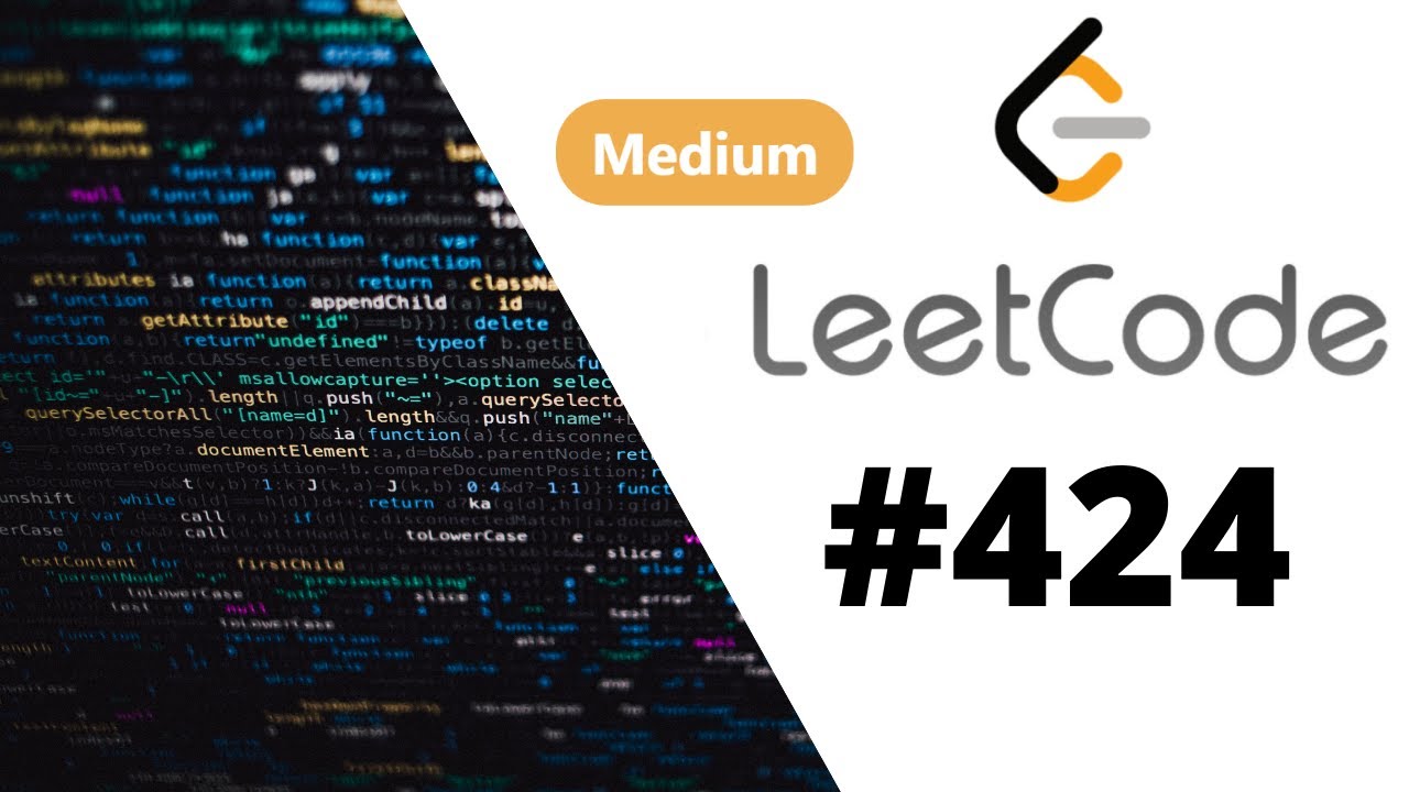 [Java] Leetcode 424. Longest Repeating Character Replacement [Sliding Window #6]