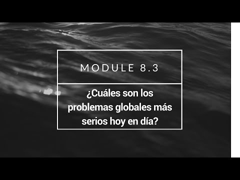 Spanish GCSE AQA Higher Module 8.3 ¿Cuáles son los problems gobales más serios hoy en dÃa?