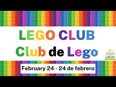 Springfield Public Library Lego Club Builds - February 24, 2023