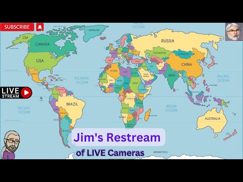 Live Cameras - 5 to 8 minute rotation of views.