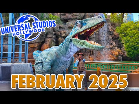 Universal Studios Hollywood - February 2025 Walkthrough - Earthquake Reopens & SNL50 Merch [4K POV]