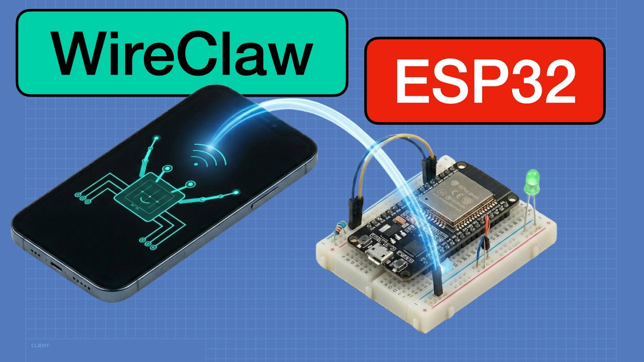 OpenClaw for ESP32 - Meet WireClaw!