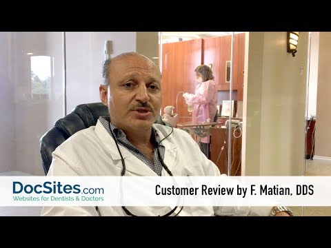 Dental Website Design Review - DocSites by Fariborz Matian, DDS
