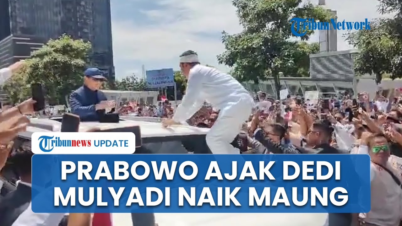 Prabowo Ajak Dedi Mulyadi Naik Mobil Maung Garuda Usai Pelantikan, Beri ...