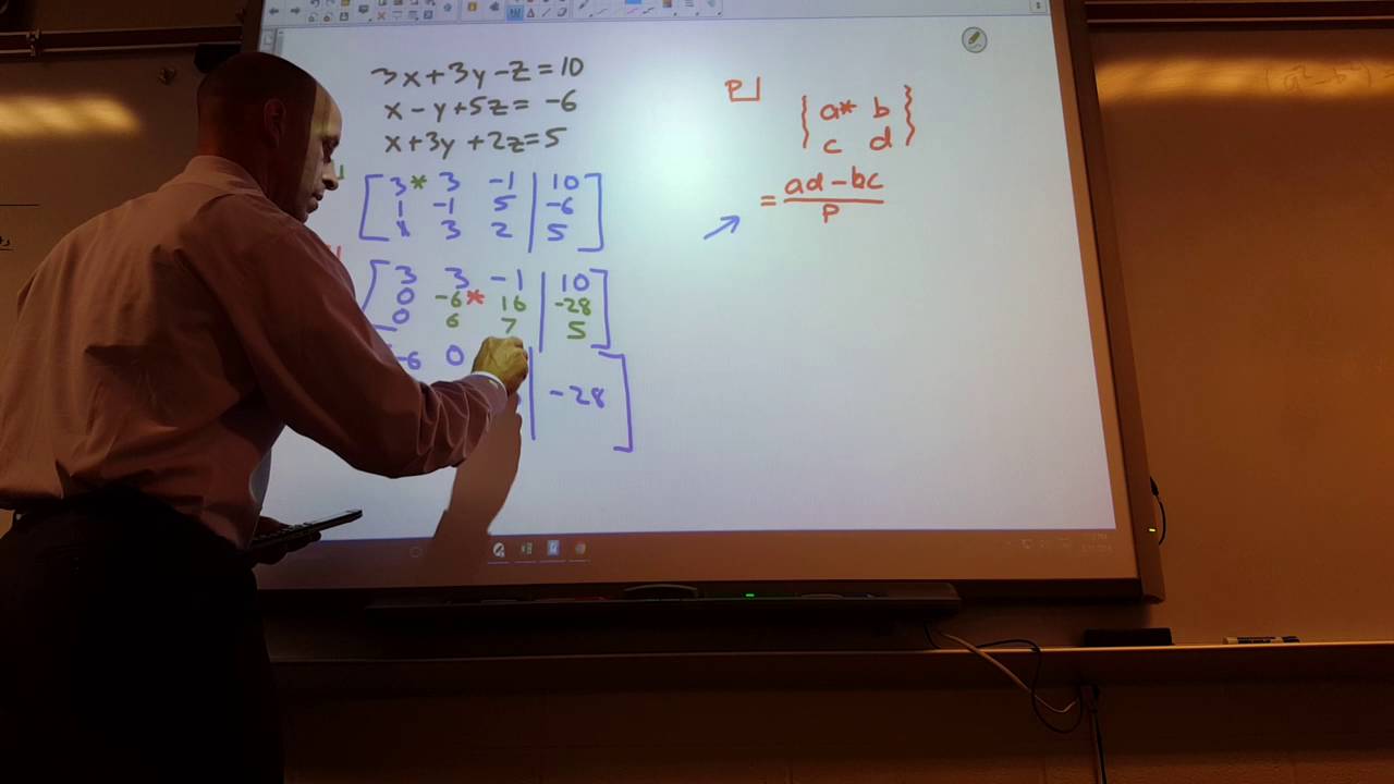 Solving Linear Systems Using the All Integer Method