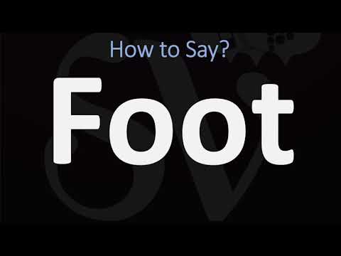 How to Pronounce Foot? (CORRECTLY)
