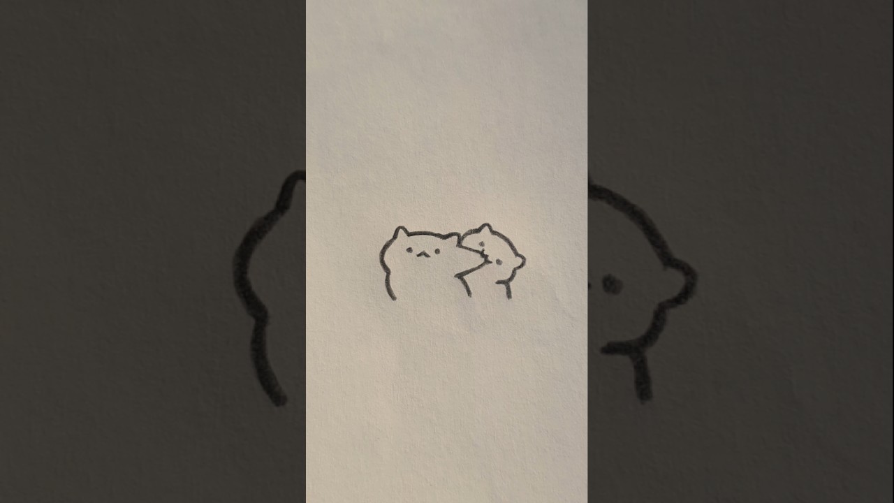 Cute and easy drawing ideas - Part 25 #cat #doodle #easy #beginner #howtodraw #sketch