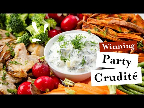 Ultimate Party Platter | How to make a winning crudité appetizer