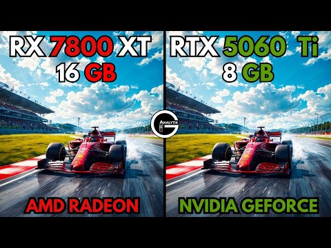 RTX 5060 Ti VS RX 7800 XT : TEST IN 20 GAMES - 1080P - 2K - 4K