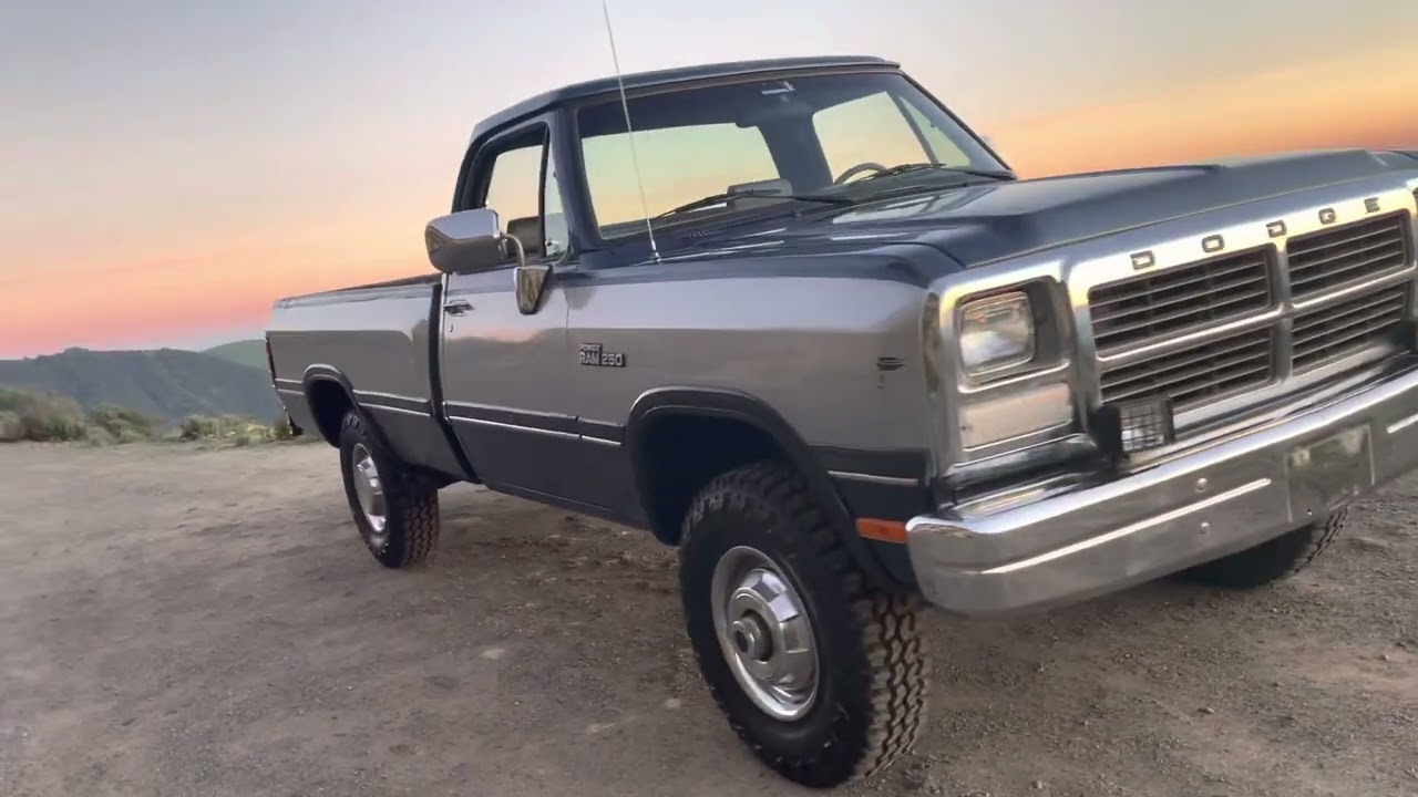 4-Speed 4×4: 1991 Dodge Power Ram 250 SE | Barn Finds