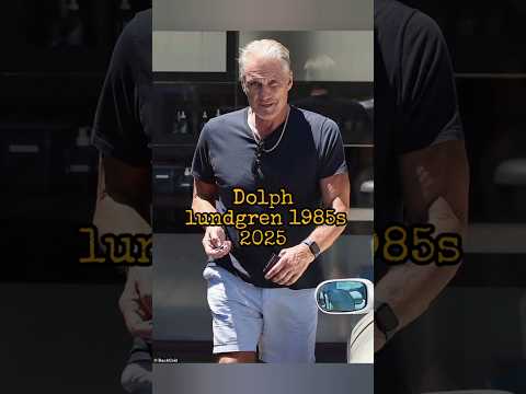 Dolph lundgren 1980s & 2025