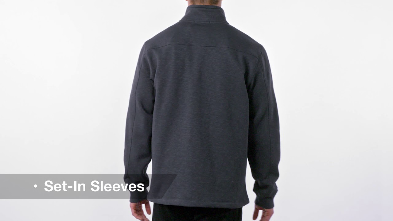 Port Authority Slub Fleece 1/4-Zip Pullover. F295