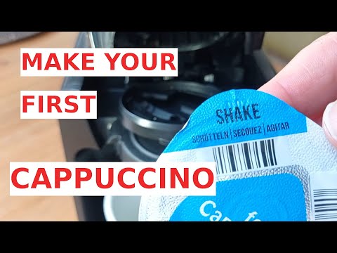 How To Make a Cappuccino with a Tassimo | How to Insert Pods