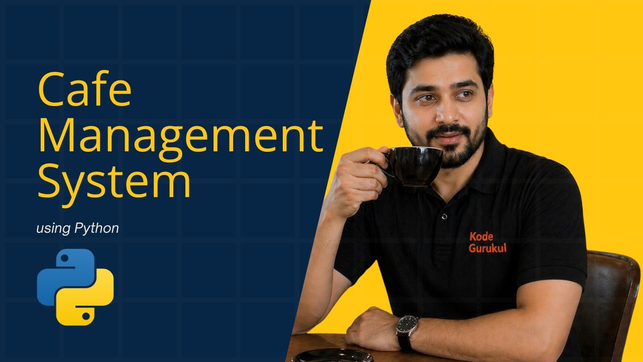 CAFE Order Management System using Python