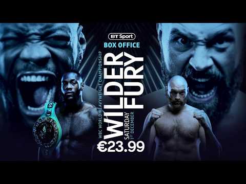 See Fury v Wilder LIVE on BT Box Office this Saturday