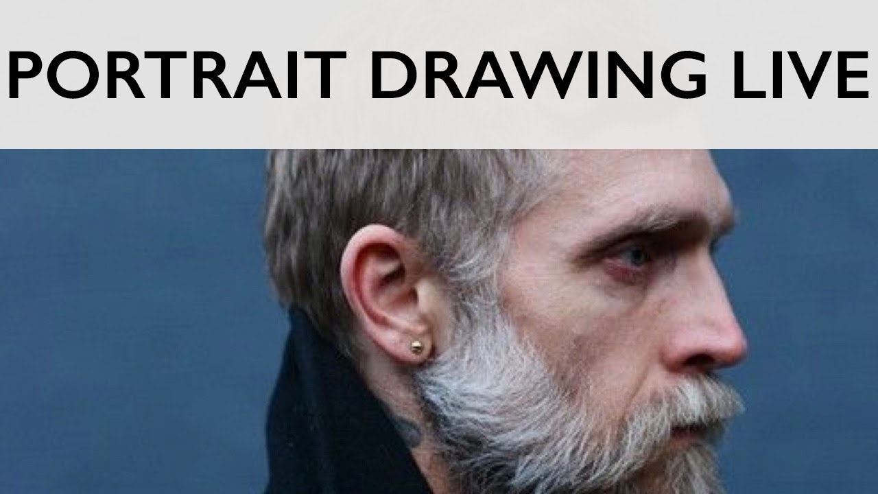 Drawing A Gritty Guy With A Beard