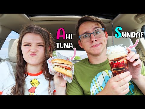 Ordering Fast Food Meals that Start with the First Letter of Our Names!