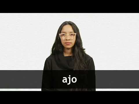 English Translation of “AJO” | Collins Spanish-English Dictionary