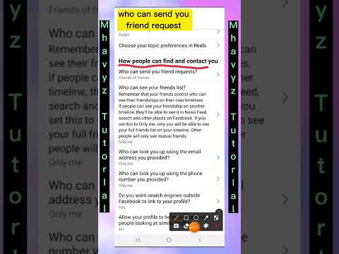 Who can send you friend request #short #friendrequest #facebooktipsabdtricks #facebooktutorial