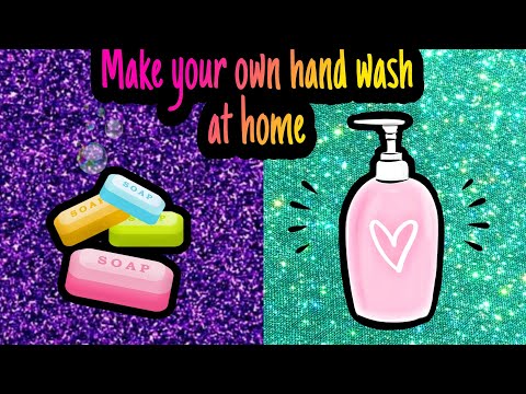 How To Make 750 ml Hand Wash At Home With Half A Bar Of Soap | DIY Homemade Hand Wash @CraftCloset