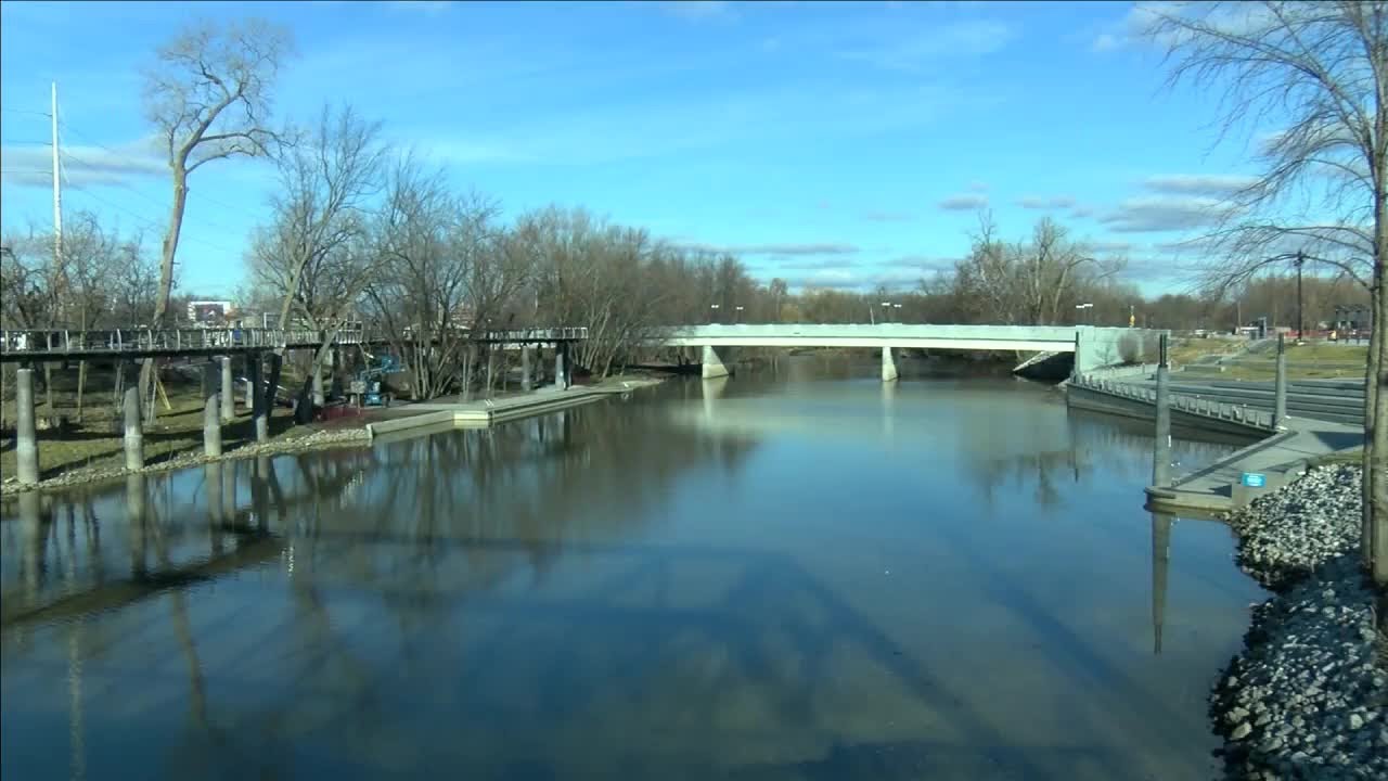 What private investment for riverfront Phase II?