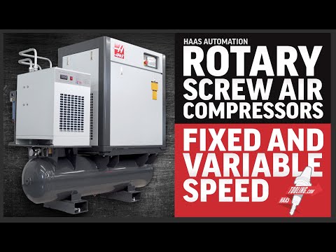 Haas' New Rotary Screw Air Compressors - Haas Automation, Inc.