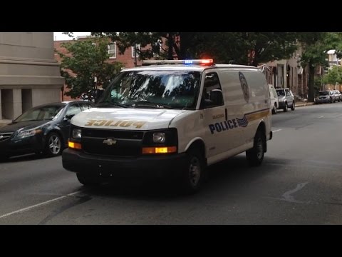Reading police department van 28 responding 7/10/16