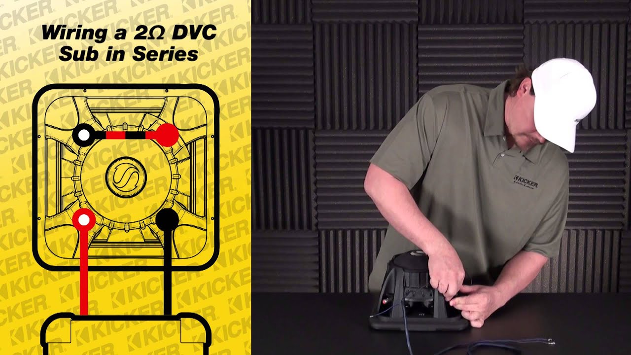 Subwoofer Wiring: One 2 ohm Dual Voice Coil Sub in Series