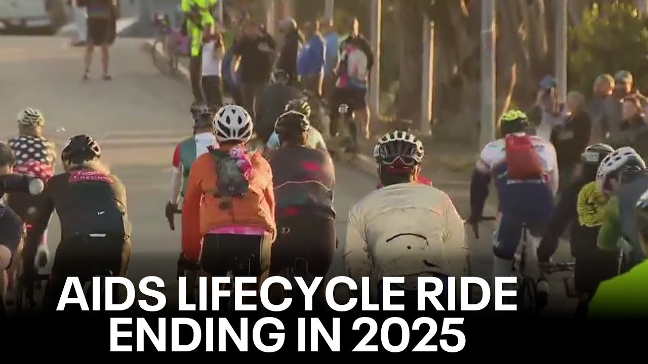AIDS LifeCycle ending in 2025 | KTVU