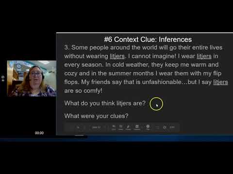 #6 Context Clues - Inferences