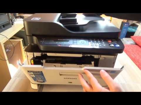 Remove and Install toner cartridge Samsung C480 /C480FW