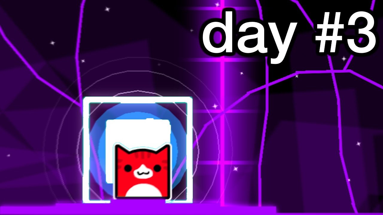 click 1,800,000 times to beat this geometry dash level