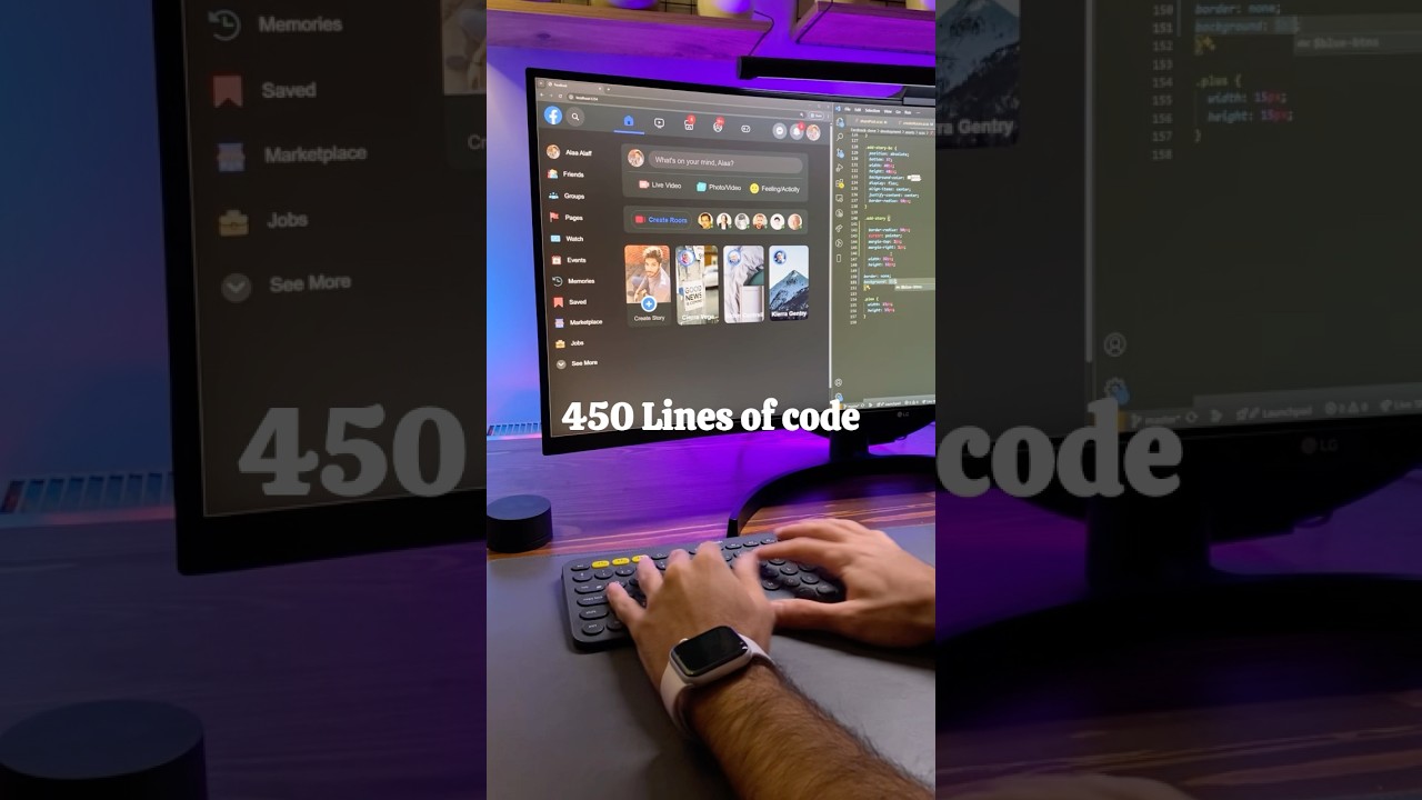 Cloning Facebook with Nunjucks & SCSS #frontend #css #html #developer #development #htmlcss #sass