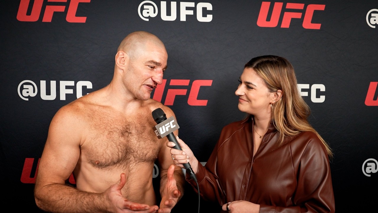 Sean Strickland Backstage Interview | UFC 328